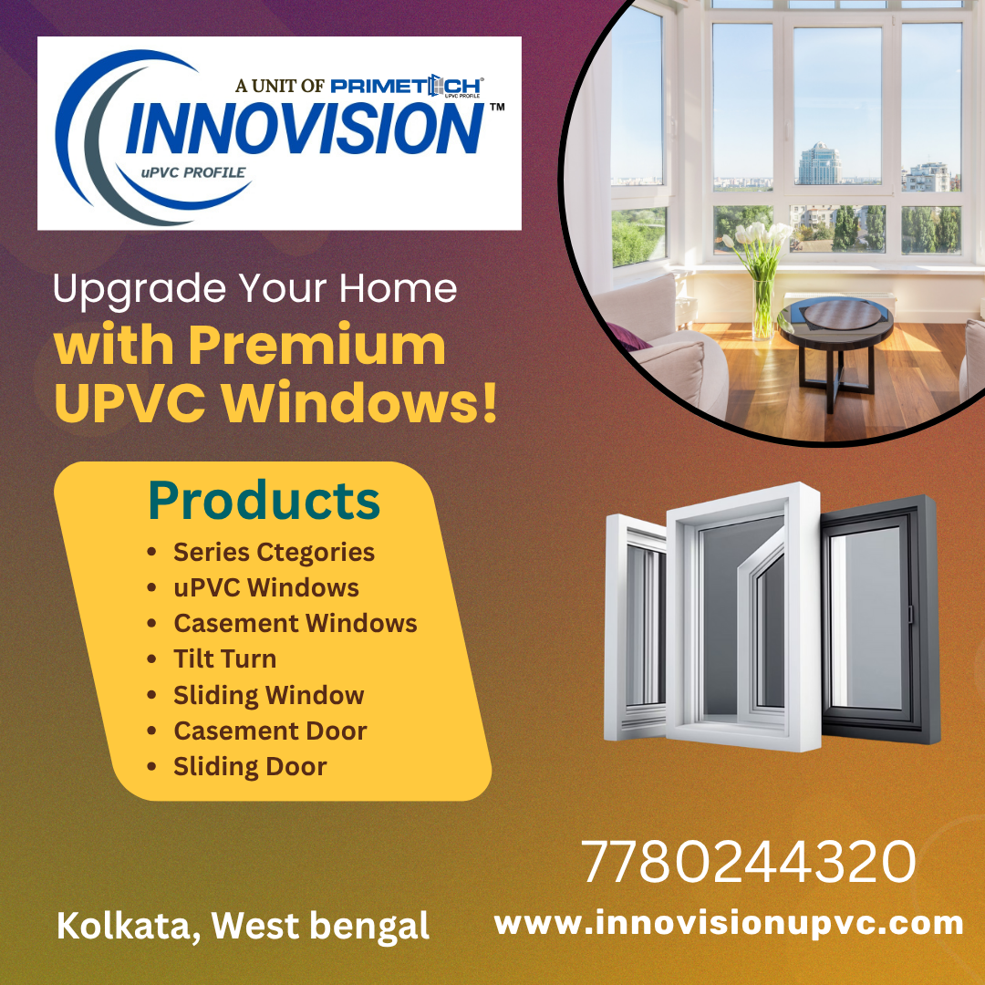Custom-sized UPVC Windows for Stylish and Perfect Fits.